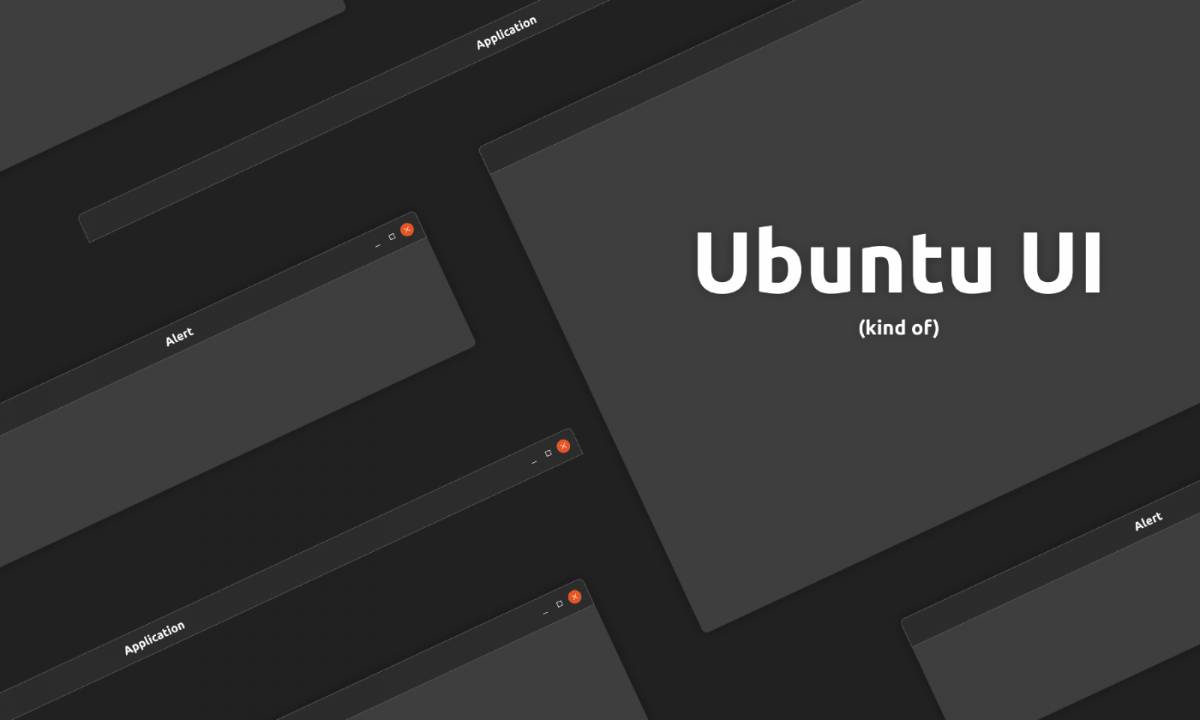 Ubuntu UI Figma Free Template | UI4Free