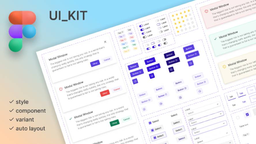 Figma Unsplash Avatars Ui Kit - Ui4free.com
