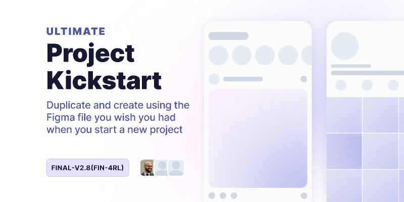 Ultimate Project Kickstart Figma Ui Kit | UI4Free