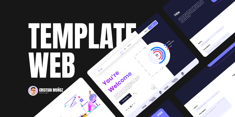 Web Template Number One Figma UI Kit | UI4Free