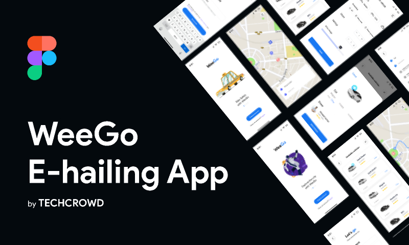 WeeGo E-Hailing Mobile App UI Screens Figma Template | UI4Free WeeGo E-Hailing Mobile App UI Screens Figma Template | UI4Free