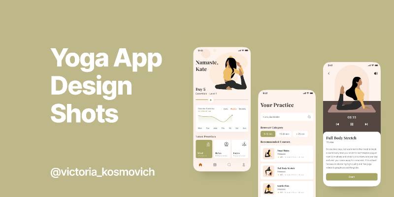 Yoga App Figma | UI4Free